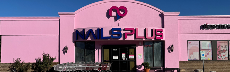 Nails Plus large selection of popular nail, beauty, cosmetics